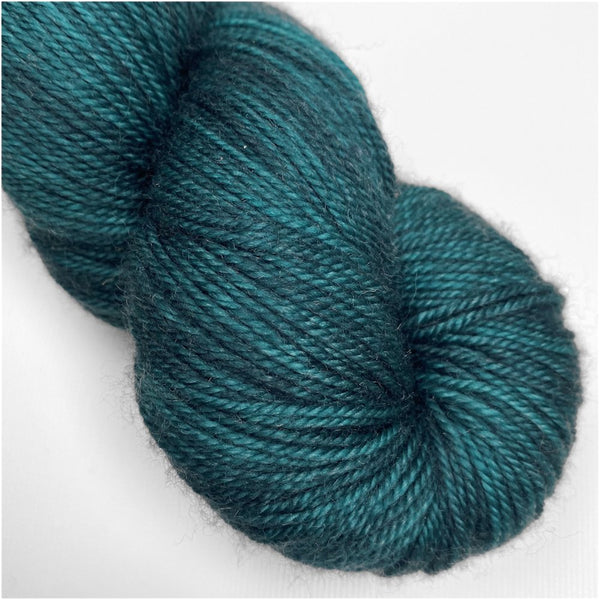 Smokey Teal - Fiber Optic Yarns