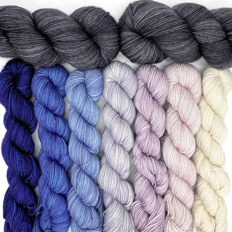 Garden Variety Shawl Yarn Kit - Fiber Optic Yarns