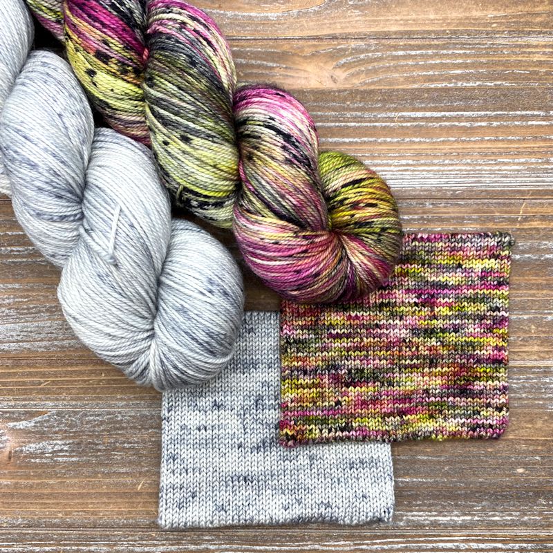 Shadow Weave Shawl Yarn Kit - Fiber Optic Yarns